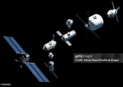 Lunar Gateway Space Station Concept Exploded View High Res Vector Graphic Getty Images