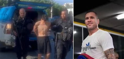 PM prende suspeito de participação na morte de lutador de MMA no Rio de Janeiro Brasil