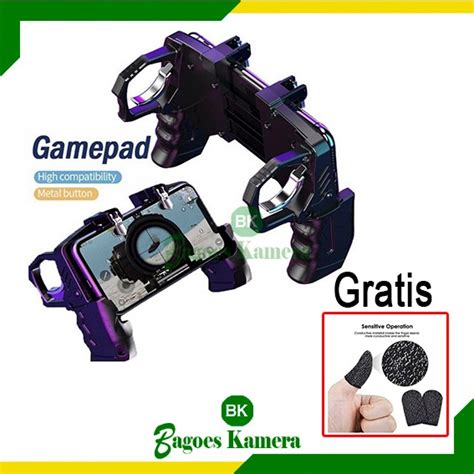 Jual Pubg Mobile Gamepad Trigger Gun K21 Controller L1 R1 Easy Clip