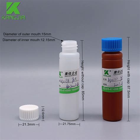 Konelab Indiko Analyser Plastic Reagent Bottle 20ml 60ml Manufacturers And Suppliers China