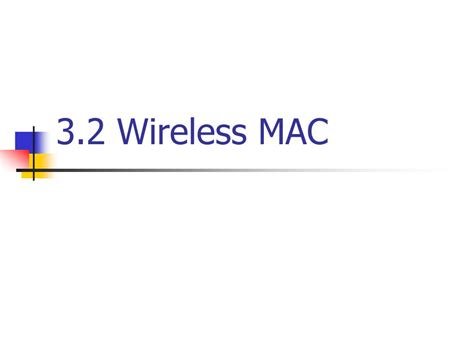 Ppt Chapter 3 Wireless Lans Powerpoint Presentation Free Download