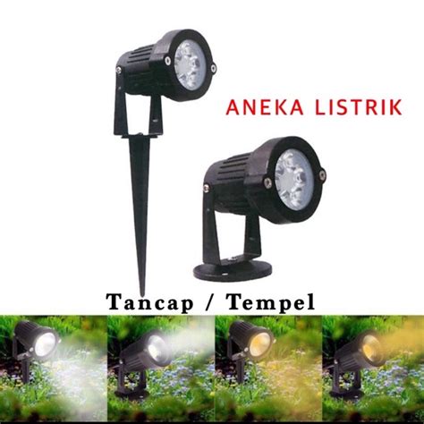 Jual Lampu Taman Tancap 5 Watt Shopee Indonesia