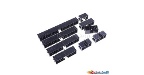 1pcs Dip 12 PIN 2 0MM Pitch MALE SOCKET Straight Idc Box Headers PCB CONNECTOR DOUBLE ROW DC3 HEADER