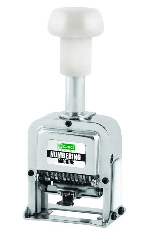 Numerator 8 cyfrowy automatyczny D.Rect Metalowy (5902308719057) • Cena ...