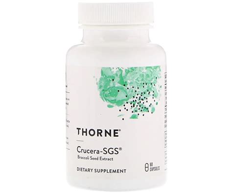 Купить Экстракт Брокколи Thorne Research (CRUCERA-SGS) 60 капсул в ...