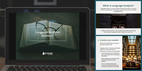 Language Analysis Guidance Powerpoint Teacher Made