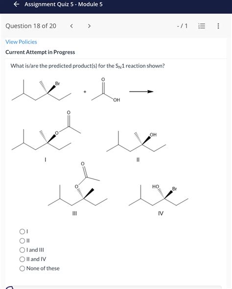 Solved 6 Assignment Quiz 5 Module 5 Question 18 Of 20 1