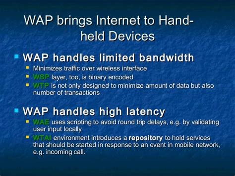 Wap Technology