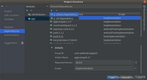Android Studio导入appcompat v appcompat v 和appcompat v 包 import android