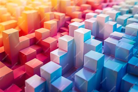 A 3d Interpretation Of The Autism Spectrum Premium Ai Generated Image