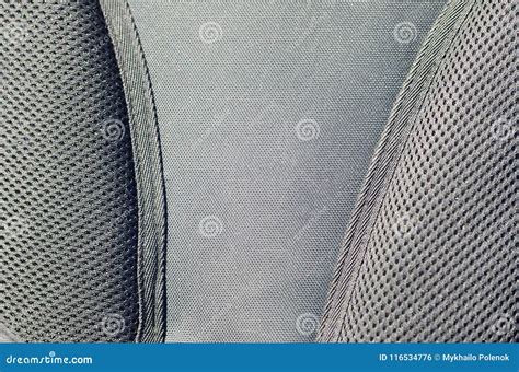 Closeup Of Texture Breathable Mesh Fabric In The Black Photo Backpack