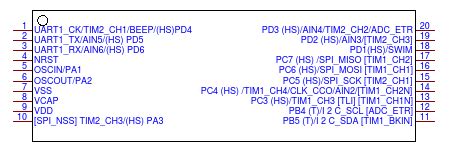 STM8S003F3P6 STMicroelectronics Datasheet PDF Technical Specs