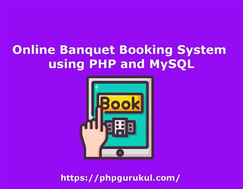 Anuj Kumar On Linkedin Online Banquet Booking System Using Php And Mysql Phpgurukul