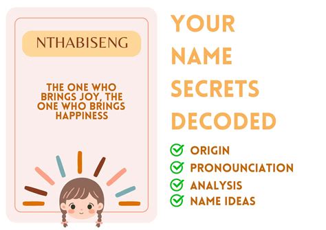 Nthabiseng Girl Name Meaning And Pronunciation