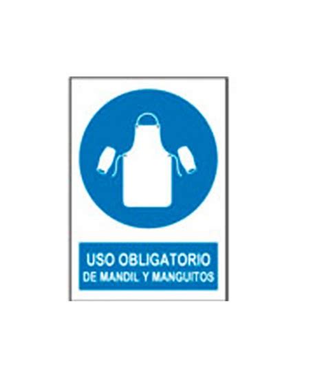 Uso Obligatorio De Mandil Y Manguitos