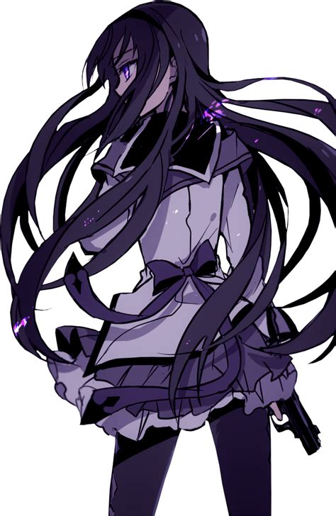 Madoka Magica Homura Akemi Render By Deviljaytx On Deviantart