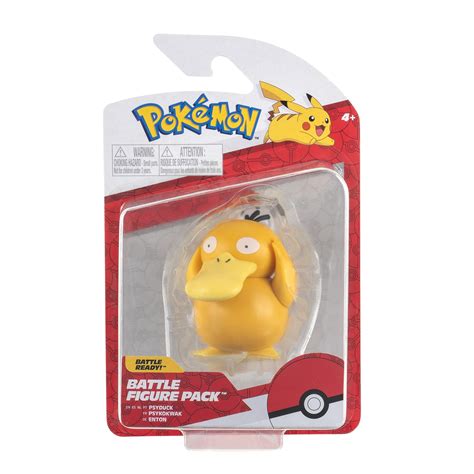 Pokémon Battle Figure Psyduck Loja Dos Pops