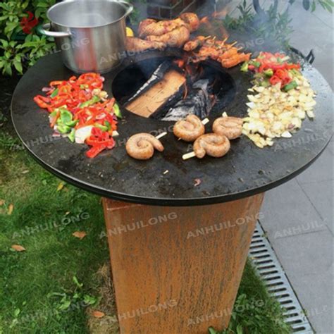 Factory Directly Supply Wood Burning Bbq Grills For Out Door Camping