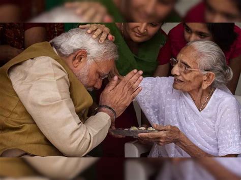 Pm Narendra Modi Mother Heeraben Modi 2014 To 2022 Love Unseen Last