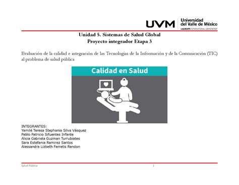 Proyecto Integrador Etapa 3 Esquemas Y Mapas Conceptuales De Salud