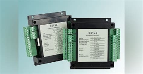 Input Output Softplc Modbus Ethernet And Serial I O Modules Control