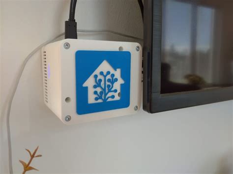Home Assistant Logo Cover For Rpi Case By Zdendys Download Free Stl