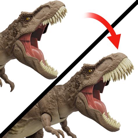 Confira Figura De Ação Jurassic World Dinossauro Ataque Total T