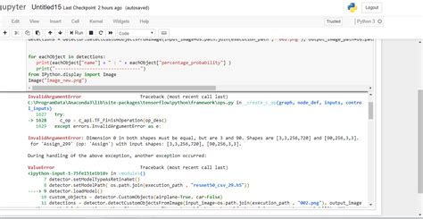 Dimension Error Issue Fizyr Keras Retinanet GitHub