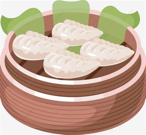Chinese Dim Sum Color Icon Recipe Cook Style Vector Recipe Cook