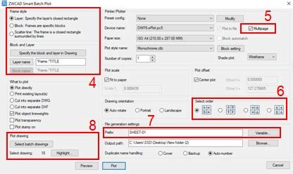 Transform Plotting Experience With ZWCAD Smart Plot Advanced Feature