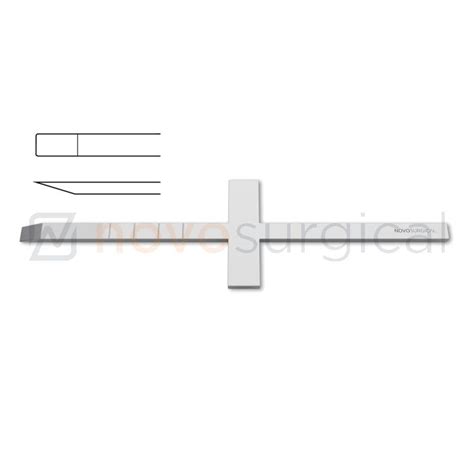 cottle chisel cross bar graduated 7 1 8 18 0 cm