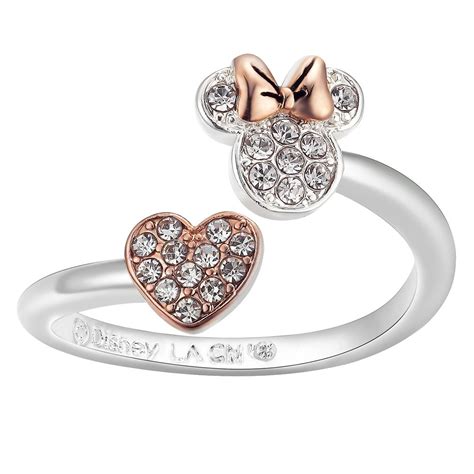 Minnie Mouse And Heart Ring Disney Store