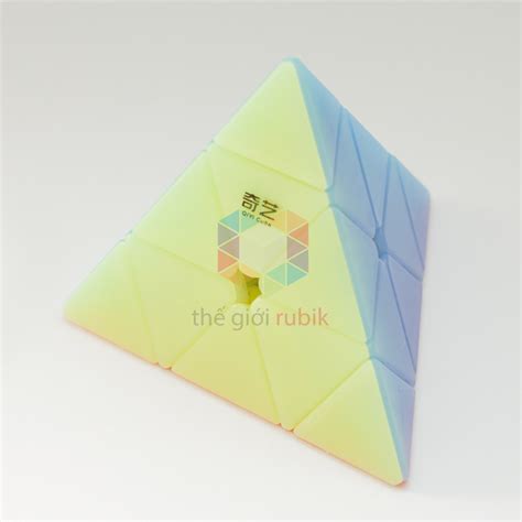 Qiyi Qiming Pyraminx Jelly Thế Giới Rubik