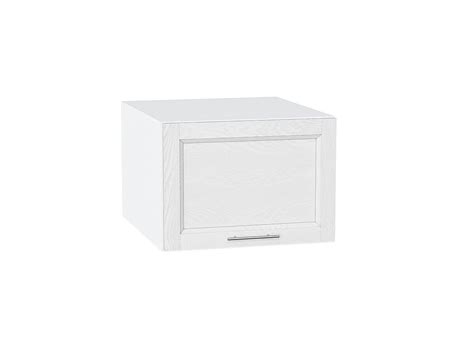 Шкаф верхний горизонтальный глубокий Сканди White Softwood Белый