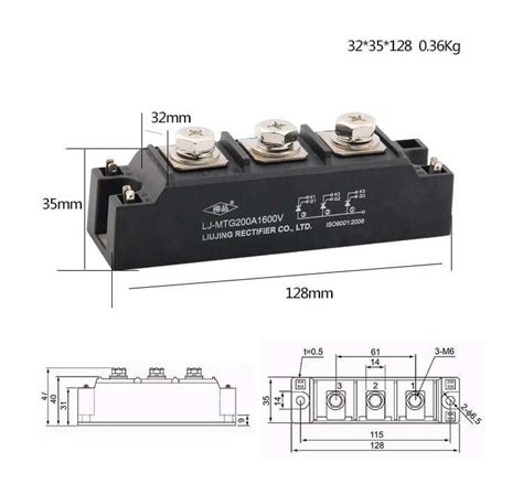 Mtg Non Isolated Thyristor Module