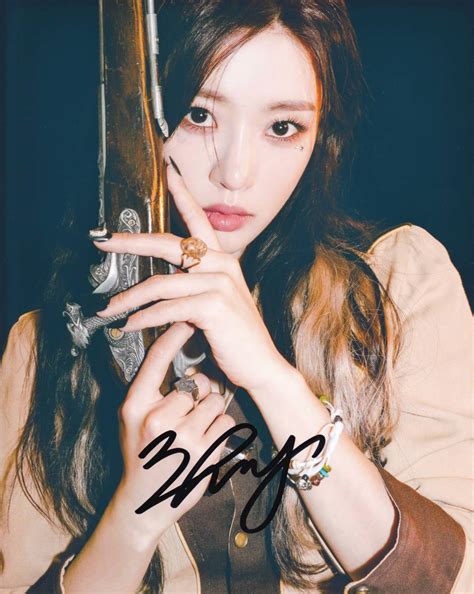 【やや傷や汚れあり】ハム・ウンジョン〈六切 203mm×254mm〉直筆サイン入り写真t Ara／k Pop の落札情報詳細 ヤフオク落札