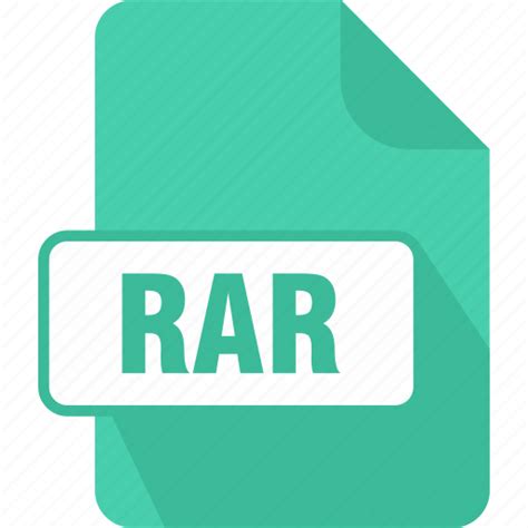 Extension File Rar Type Winrar Compressed Archive Icon Download