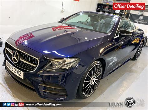 2019 Mercedes Benz E Class Convertible Offset Detailing