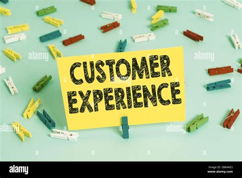 Text Sign Showing Customer Experience Business Photo Text Product Of Interaction Between