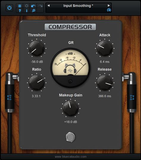 Built In Plug In Of The Day Compressor The Blue Cat Audio Blog