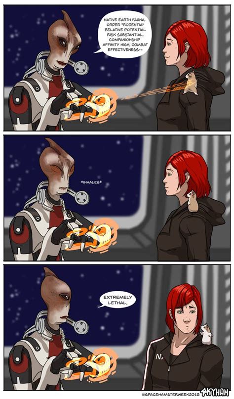 Spacehamsterweek2018 Mordin By Skyllianhamster On Deviantart Mass