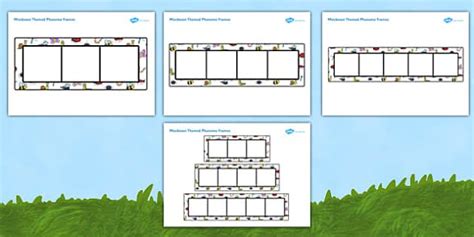 Phoneme Frames Phoneme Frames Printable Phoneme Frame Phonemes