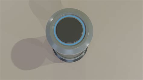 Scifi Fluid Container 3d Model Cgtrader
