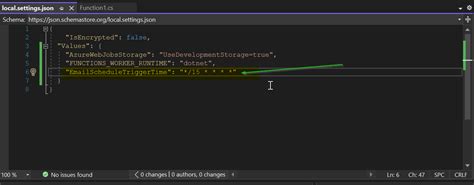 C Timertrigger Azure Function Does Not Trigger If I Move The