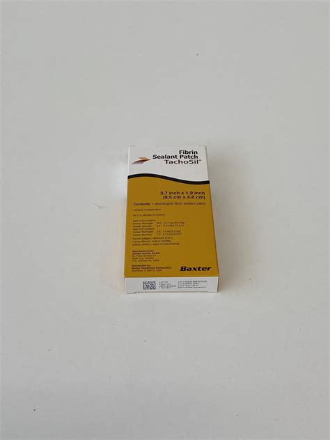 Pn 12077843a For Sale Baxter Fibrin Sealant Patch Tachosil 12077843a Exp2023 05 T28 Parts