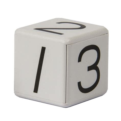 Dice Cube 35mm Number 1 6