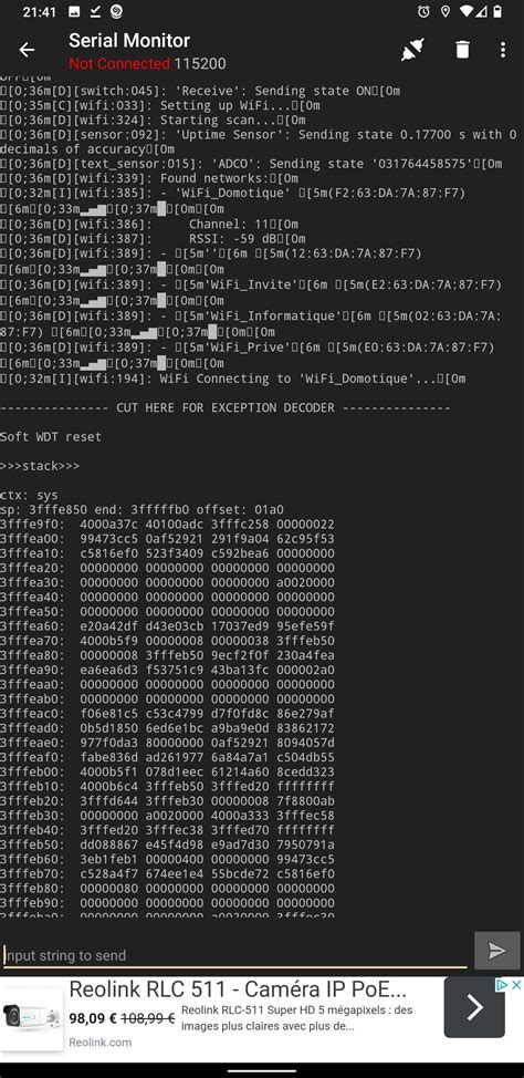BUG Avec Le TIC Je Ne Sais Pas Comment Le Qualifier Issue 1 Schmurtzm Teleinfo TIC With