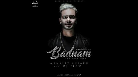 Badnam Mankrit Aulakh Punjabi Song Youtube