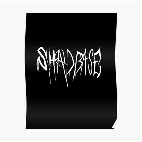Shadbase Poster For Sale By Catchydesigners Redbubble