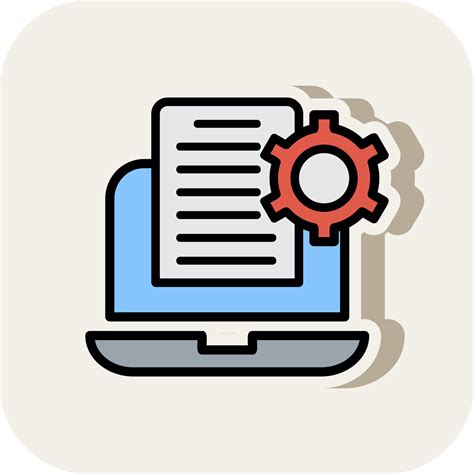 Business Automation Vector Icon Design 20720610 Vector Art At Vecteezy
